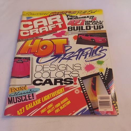 1990 April, Car Craft Magazine, Special Musclecar Pull-Out/Hot Graphics ...