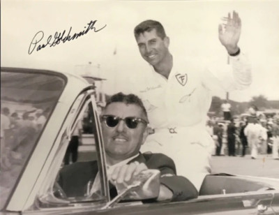 Paul Goldsmith Autographed 8x10 Racing Photo | eBay