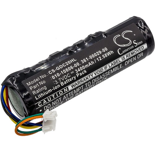 3.7V Batterie pour Garmin Astro Système DC20 3400mAh Qualité Cellule ...