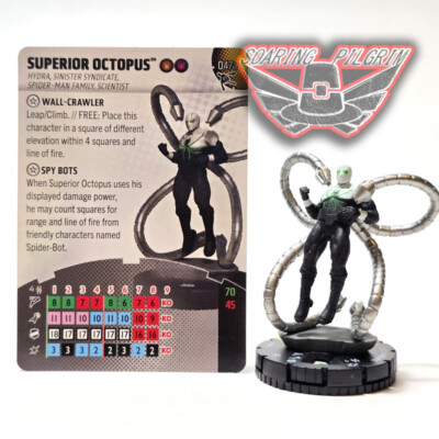 Marvel Heroclix SUPERIOR OCTOPUS - 047a - SUPER RARE Spider-Verse Set ...