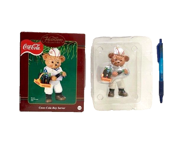 Coca-Cola Heirloom Collection BOY SERVER Ornament by Carlton Cards ...