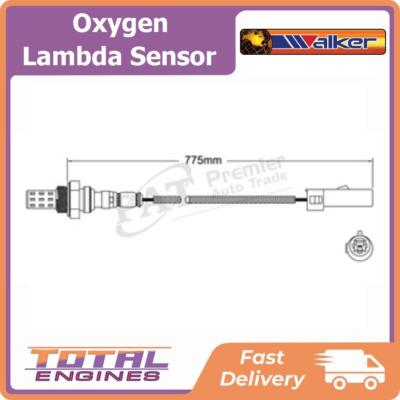 Walker Oxygen Lambda Sensor fits Subaru Omega 1.8L Boxer4 EA82 | eBay ...