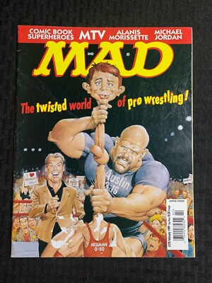 1999 MAD Magazine #378 VG/FN 5.0 Alfred E Neuman / Pro Wrestling / MTV ...