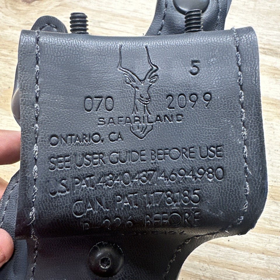 Safariland Left Holster SIG P226 Police Duty P-226 s/n 365426 070 2099 ...