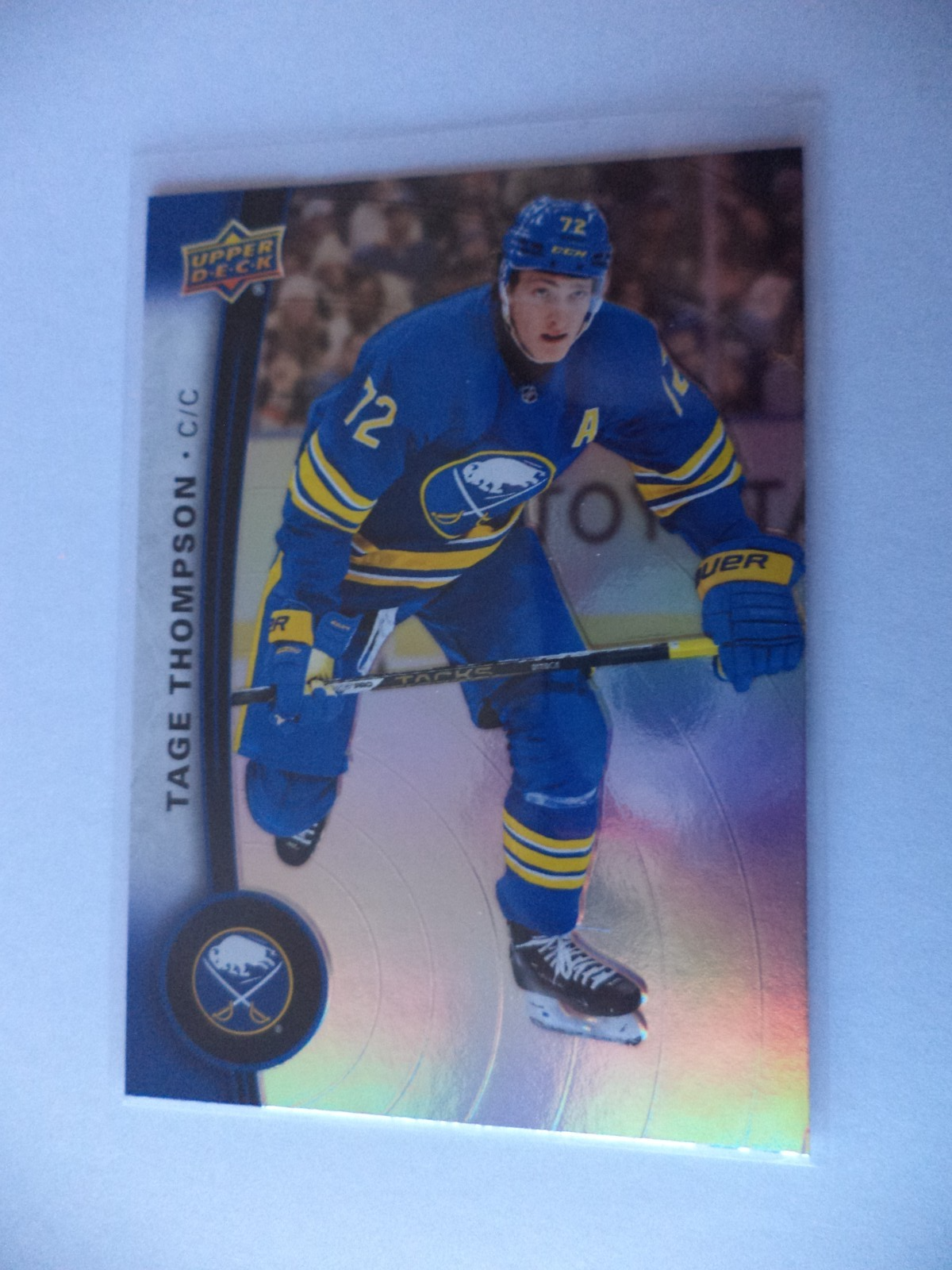 2025 - 26 UD TIM HORTONS TAGE THOMPSON SABRES 72 | eBay UK