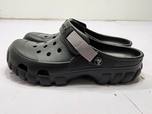 Crocs Unisex Offroad Sport Clogs Black Size M9/W11 Hook & Loop ...