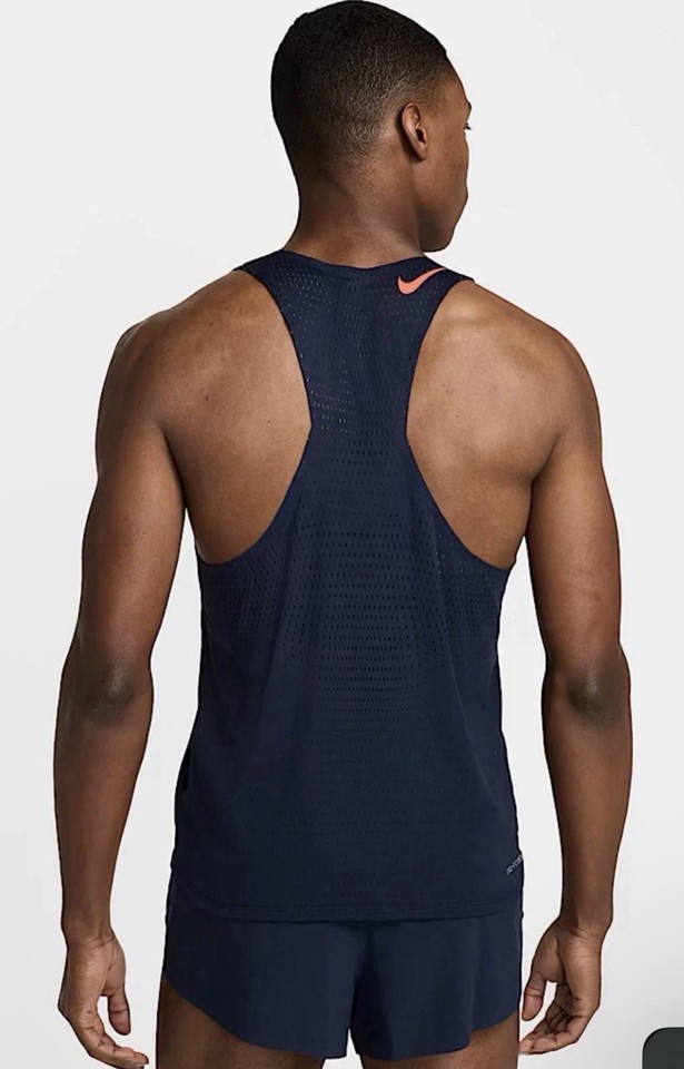 Medium Nike DRI-FIT ADV Aeroswift Pro Elite Running Singlet Men FN4231 ...