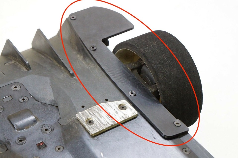 Rear Wheel Infill Aero Plates Winglets for Arrma Infraction & Limitless ...