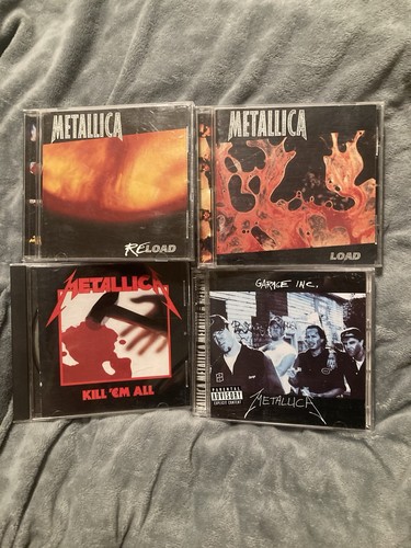 Metallica CD LOT (load, Reload, Kill Em All, Garage) | eBay