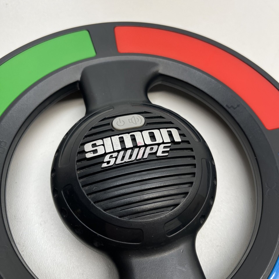 Simon Says Swipe Electronic Handheld Memory Game Toy Hasbro 2013 Tested ...