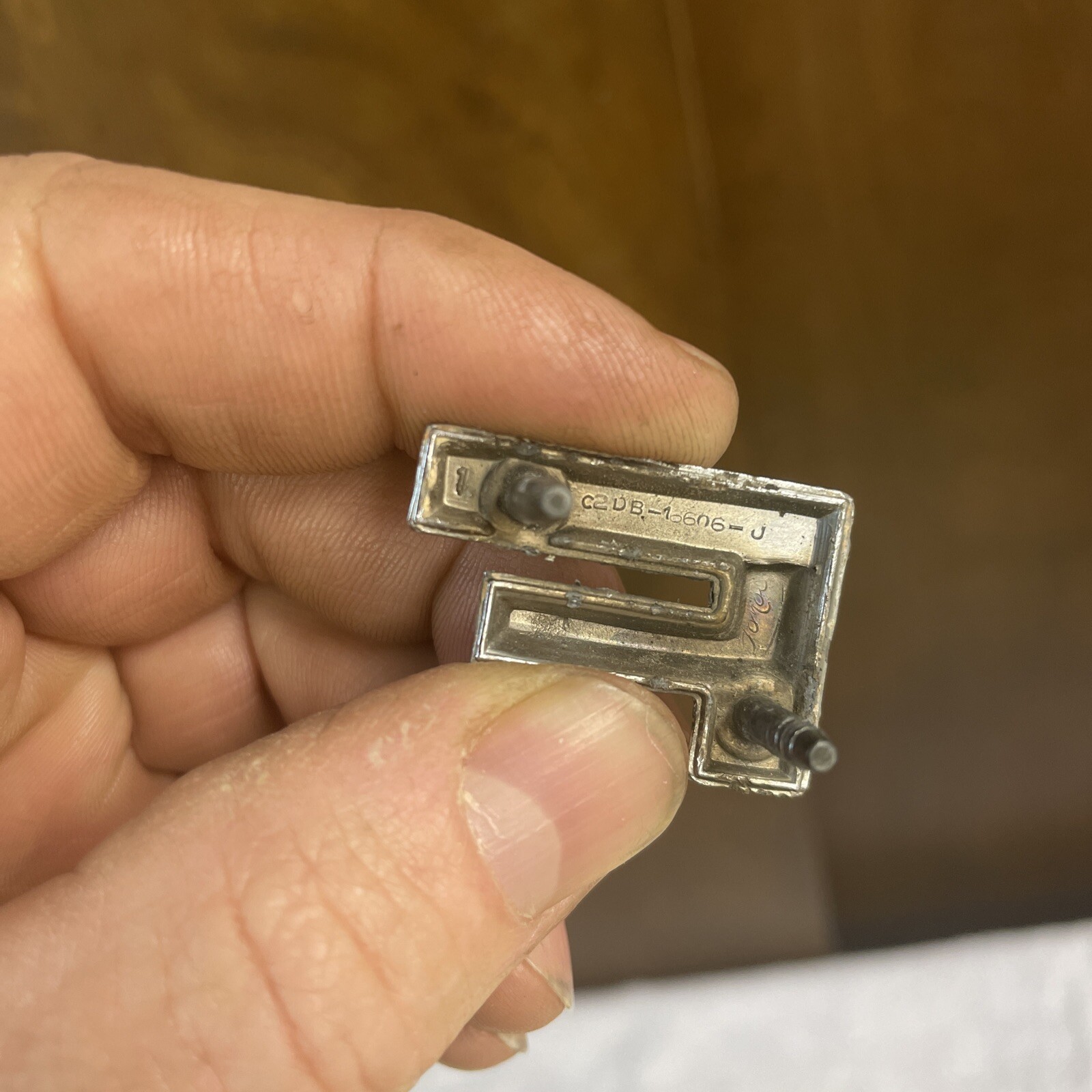 1962 Ford Falcon Front FoMoCo Letters Emblem C2DB-16606-J Genuine ...