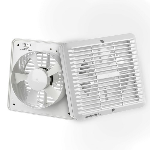 6 Inch Humidity Fan Wall/ceiling mounting White Square Kitchen Large ...