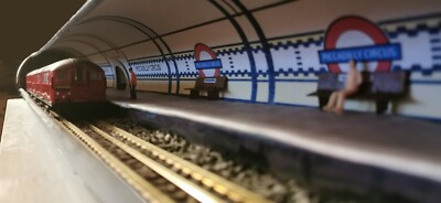 OO Gauge London Underground Station Tube Platform Tile Brick Model ...