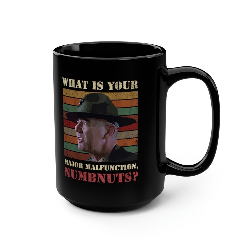 What's Your Major Malfunction Iconic 15 oz Black Coffee Mug | eBay