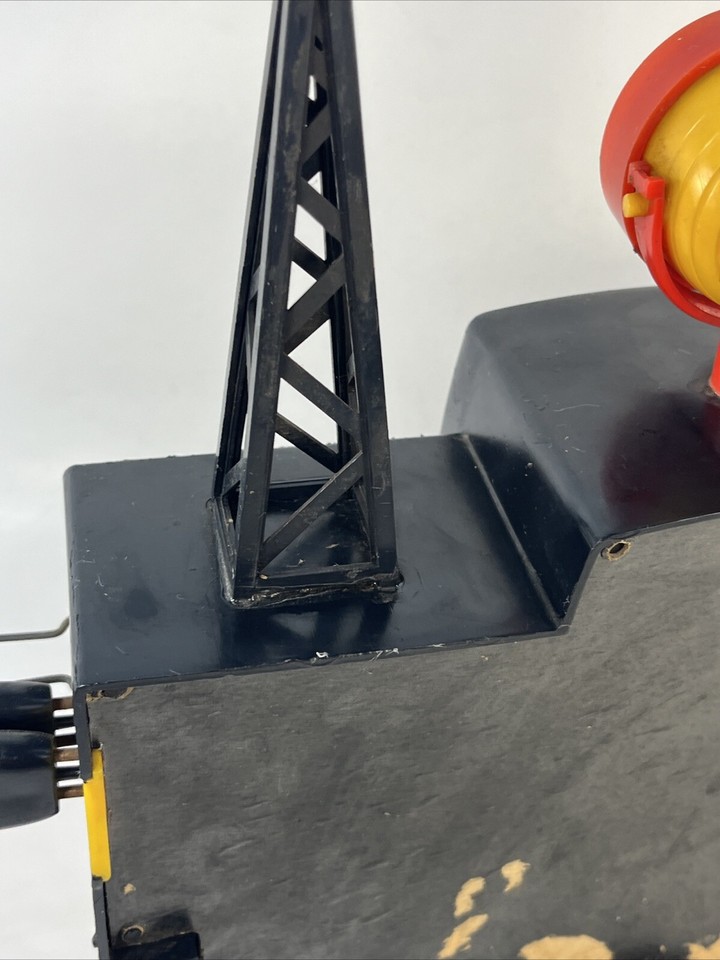 Remco Radio Station Black Yellow For Parts repair display only toy ...