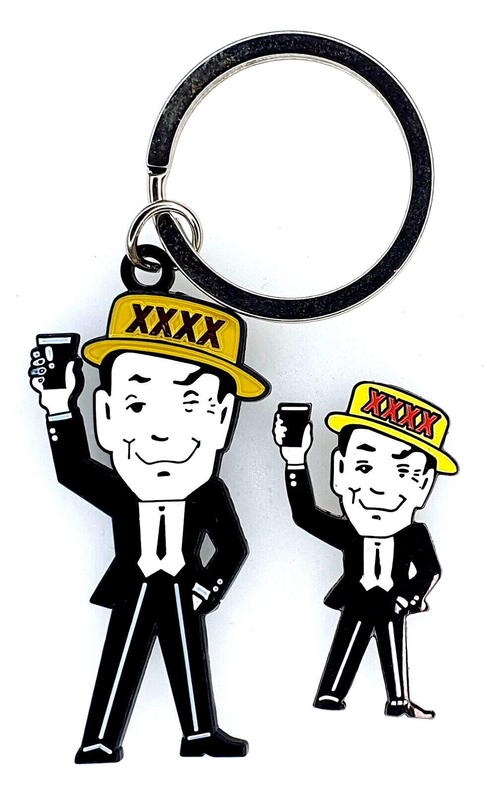 Mr XXXX/Mr Fourex key chain & lapel/hat pin badge C030205 | eBay