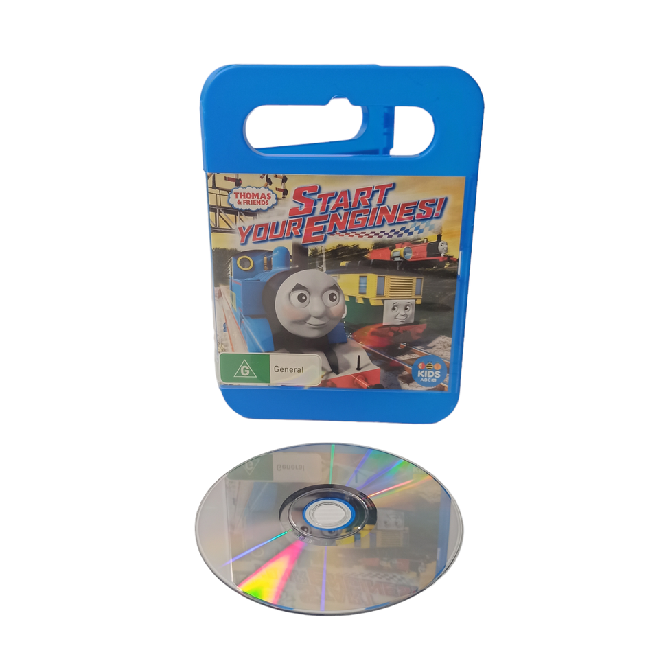 Thomas & Friends Start Your Engines DVD Kids Adventure Animation Trains ...