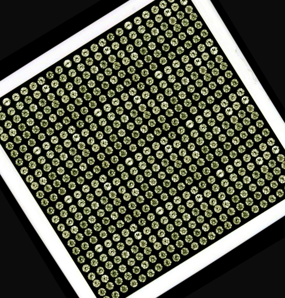 100 Pcs Natural Peridot 3mm Round Diamond Cut Calibrated Untreated ...