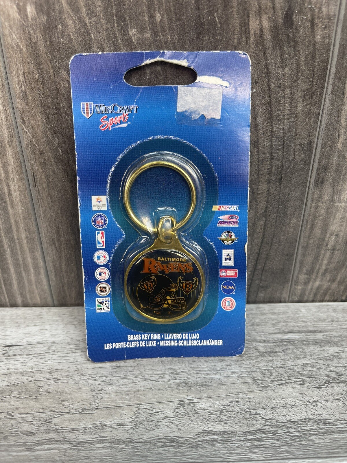 NFL Baltimore Ravens Keychain wincraft Key Chain New In Package Vintage ...