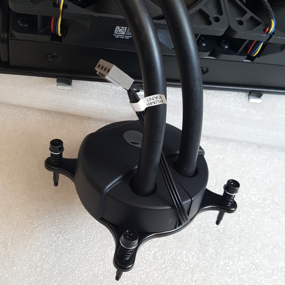 OEM GENUINE Alienware Aurora R15 Liquid Cooling Heatsink & Fans - JRPPD ...