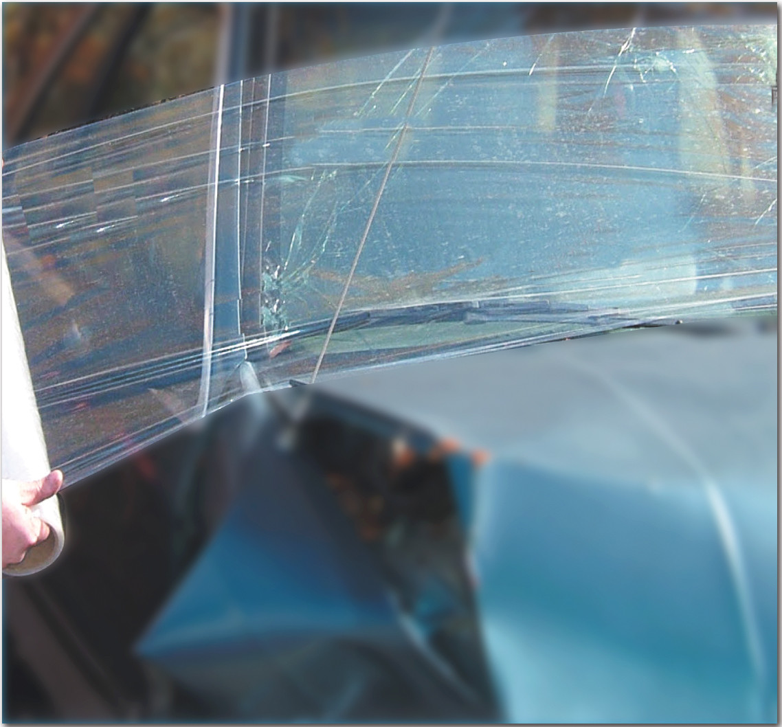 AUTOWRAP collision/crash wrap 24" x 100' 4MIL 60 Day UV Protection | eBay