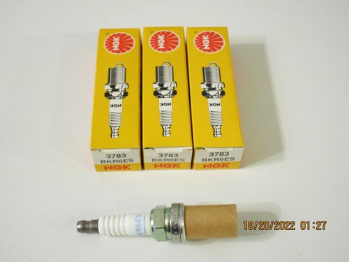 3 3783 NGK BKR6ES Spark Plugs (3 pack) | eBay