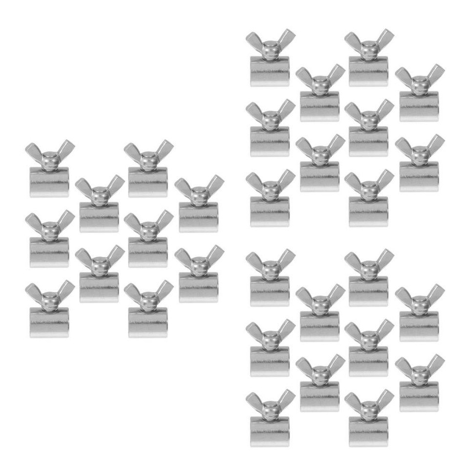 10 Pcs Wire Rope Clip Clamp Cable Clamps Stainless Steel Connectors ...