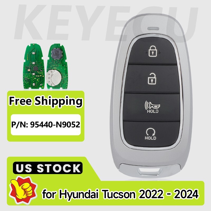 95440-N9052 TQ8-FOB-4F26 Smart Remote Key Fob for Hyundai Tucson 2022 ...