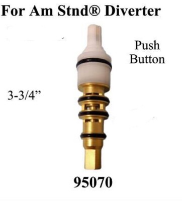 for American Standard Push Button Diverter 3-3/4" | eBay