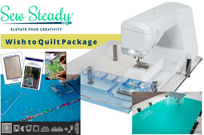 Sew Steady Wish to Quilt Table Package to fit Brother ULT2001 - Made in ...
