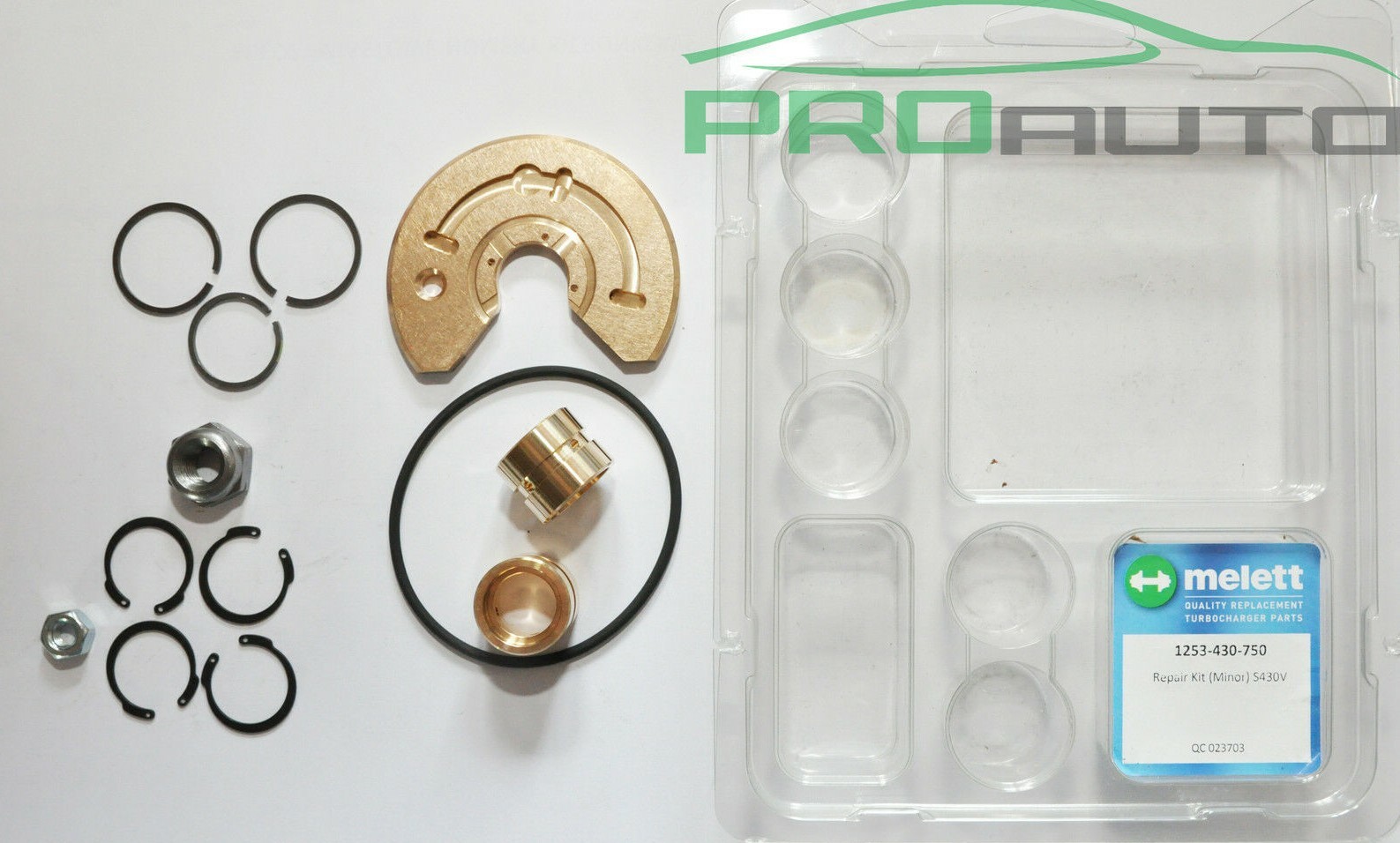 MELETT TURBOCHARGER TURBO REBUILD REPAIR KIT SCHWITZER S430V | eBay