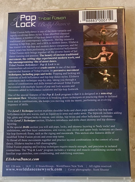 Bellydance Pop and Lock: Tribal Fusion / Hip-Hop With Elisheva (DVD ...