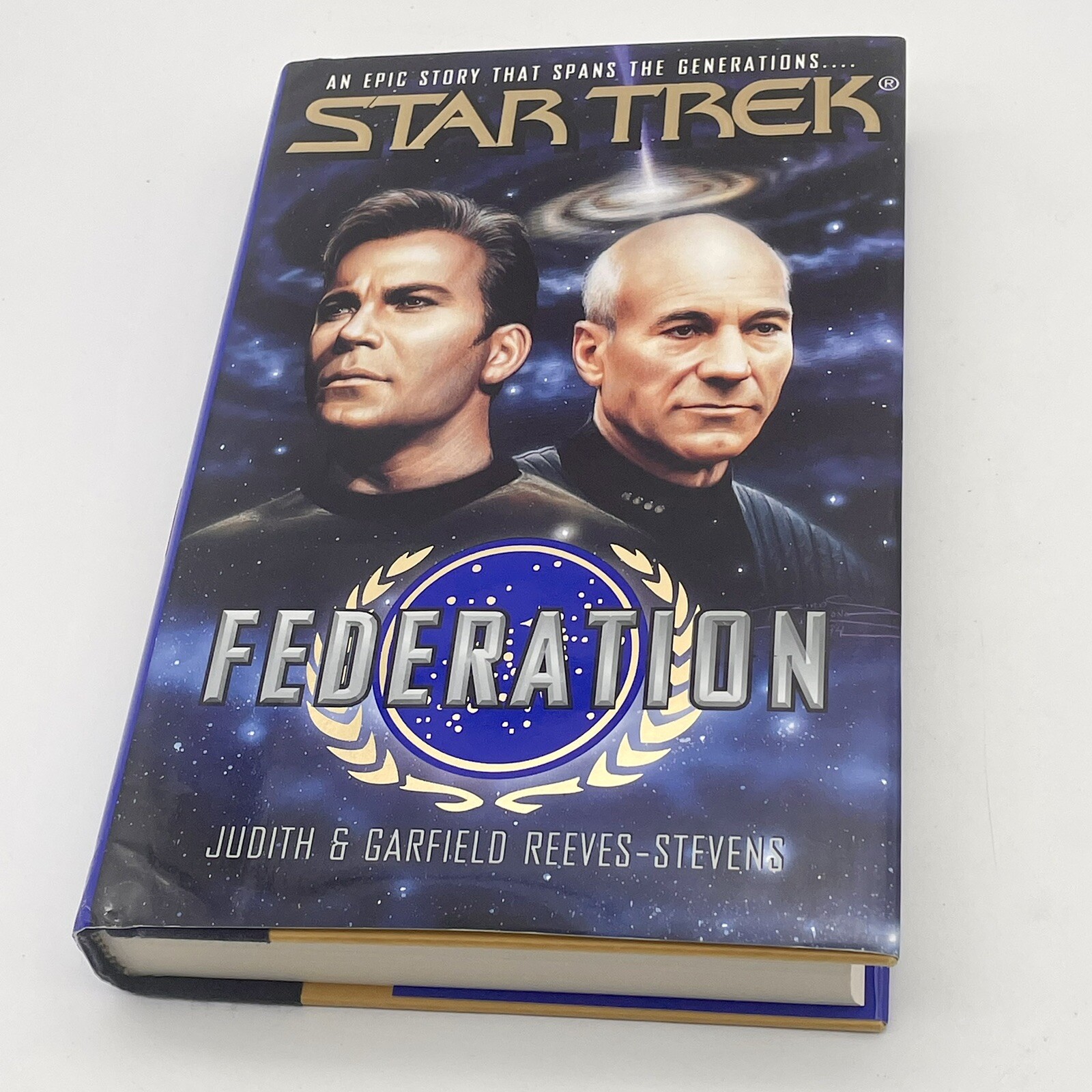 Star Trek Federation by Judith and Garfield Reeves-Stevens 1994 HC 1st ...