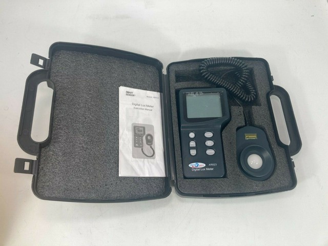 Smart Sensor Intellinstruments Plus Digital Lux Meter Light AR823 for ...