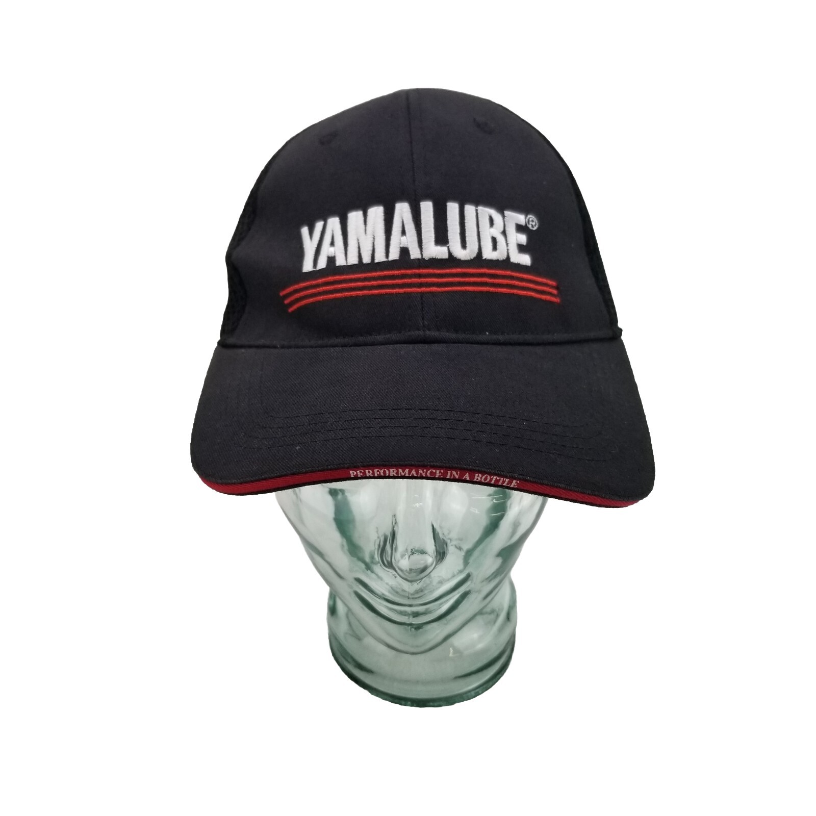 Genuine Yamaha Yamalube Logo Hat Flex Fit Black Cap “… - Gem