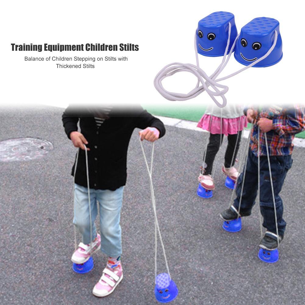2pcs/set Balance Training Kids Outdoor Thickened Jumping Stilts Toys ...