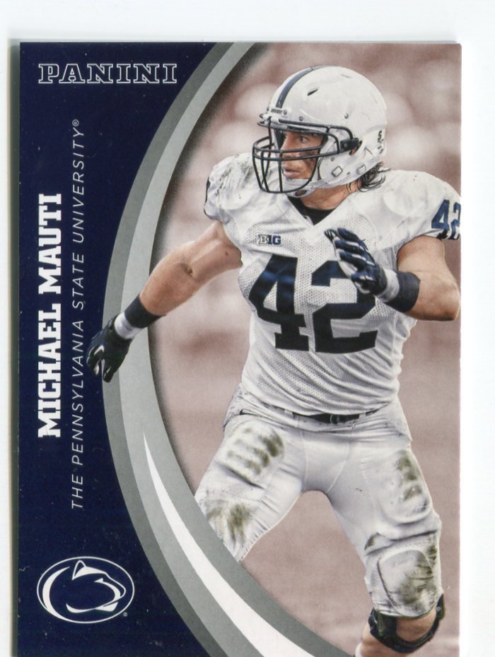 MICHAEL MAUTI 2016 Panini Collegiate Collection #33 PENN STATE Vikings ...