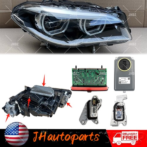 LED Headlight Control Module Set Right For BMW F10 F11 LCI 528i 535d ...
