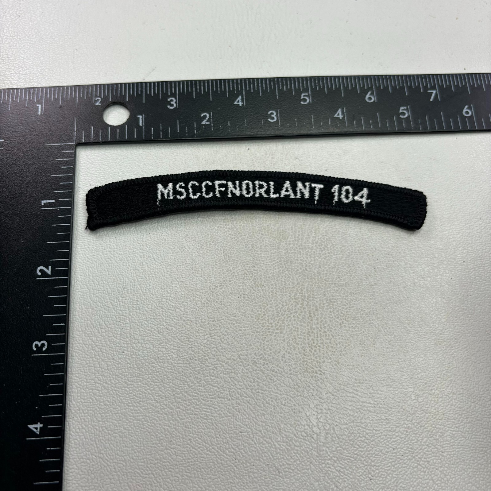 US Navy MSCCFNORLANT 104 Tab Patch (Rocker, UIM) 30MQ | eBay