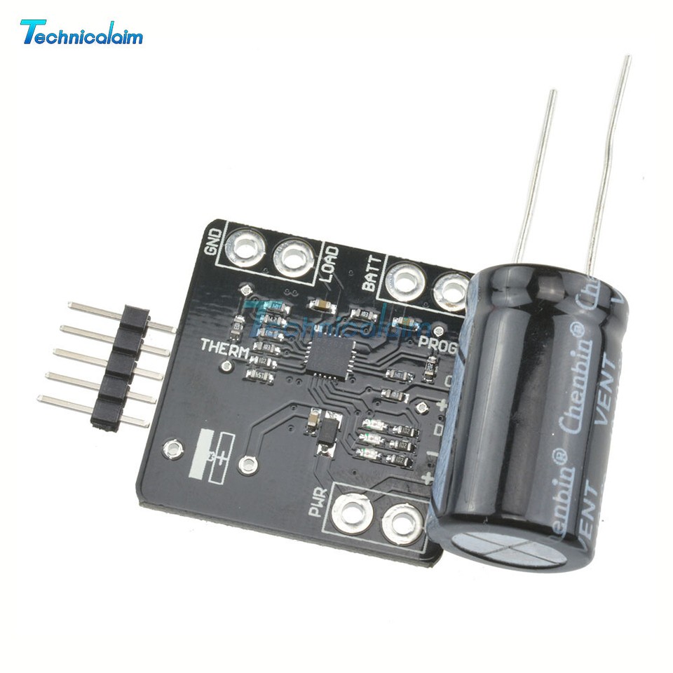 MCP73871 Power Boost USB 5V DC Solar Lipoly Lithium Lon Polymer Charger ...
