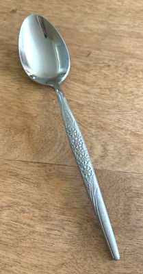 1 Teaspoon Spoon Tina NASCO Stainless Japan Glossy Textured Handle | eBay