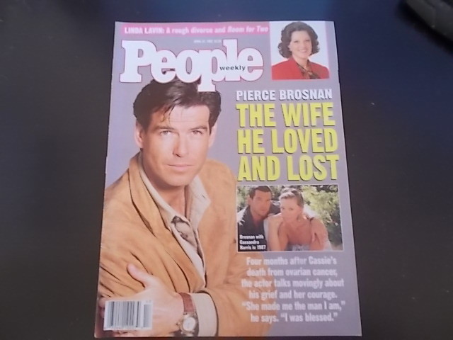 Pierce Brosnan - People Magazine 1992 | eBay