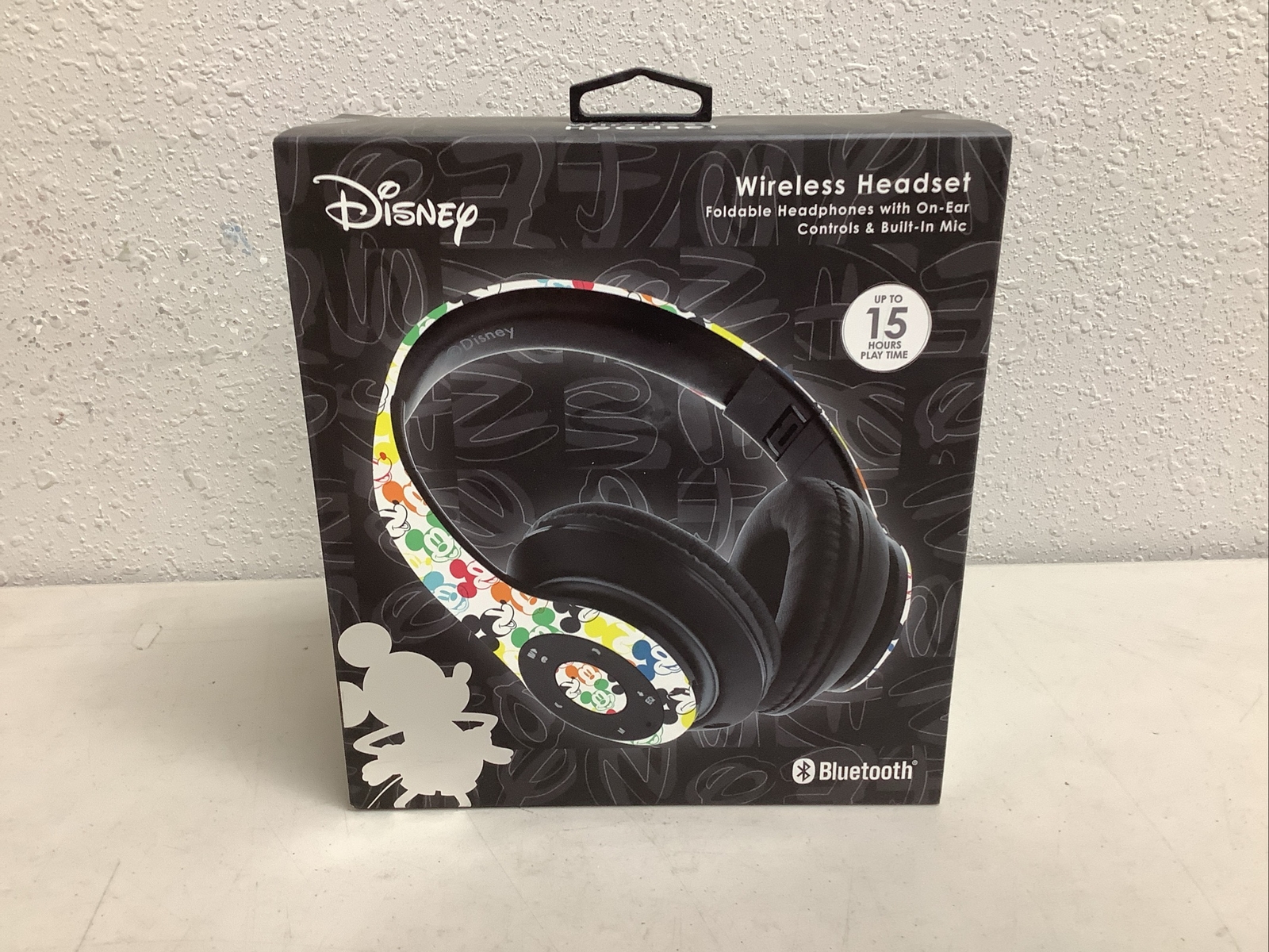 Disney Wireless Headset Mickey Mouse Rainbow Bluetooth for sale online ...