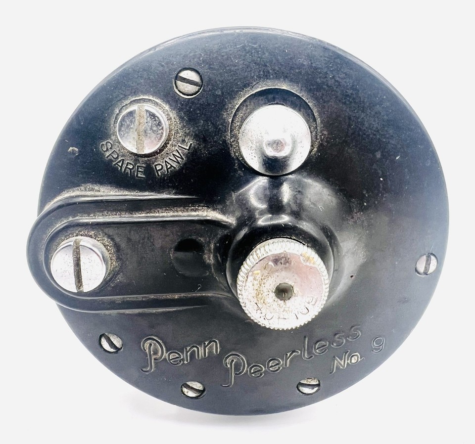 Vintage Penn Peerless No. 9 Level Wind Reel TESTED USA | eBay