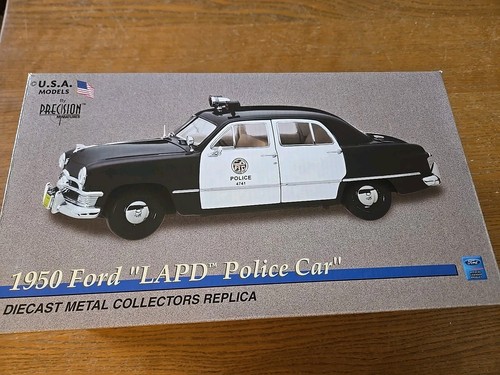 USA Models Precision Miniatures 1/18 Scale Diecast 1950 Ford LAPD ...