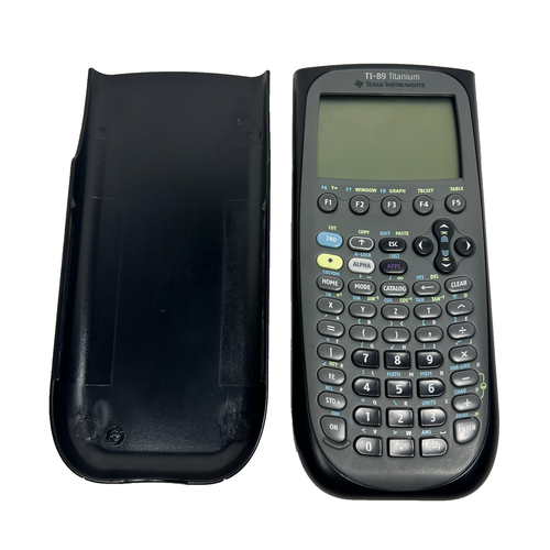 Texas Instruments Ti-89 Titanium Graphing Calculator W/ Cover TESTED ...