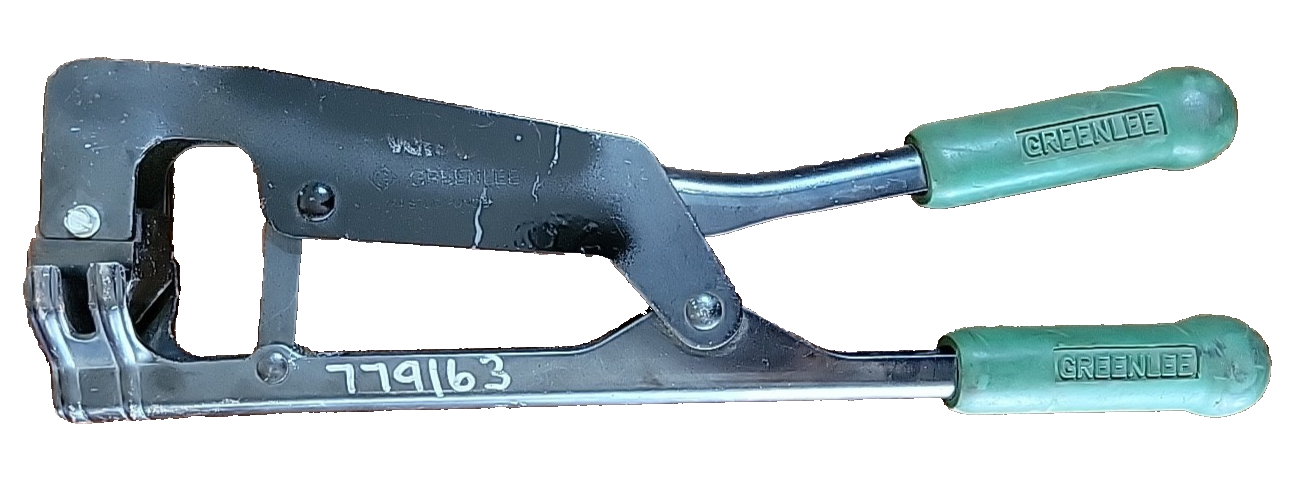 Greenlee Textron 724 Stud Punch 1 1/4" Square hole 20 GA. FREE SHIPPING ...