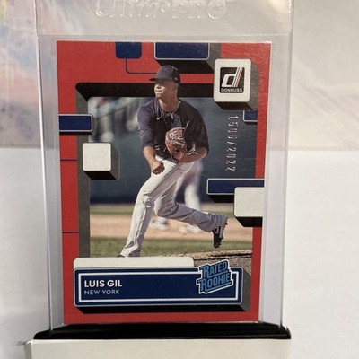 2022 Panini Donruss - Rated Rookie Luis Gil #44 Red /2022 (RC) | eBay