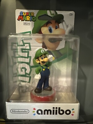 Nintendo Amiibo Super Mario Bros Mario Figure Red Base - Brand New. | eBay