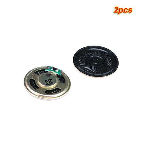 2pcs 4CM Small speaker 8ohm 0.5W Audio Parts Loudspeaker Components | eBay
